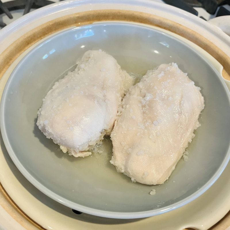 Taiwanese-Style Steamed Chicken Over Rice – Happy Donabe Life
