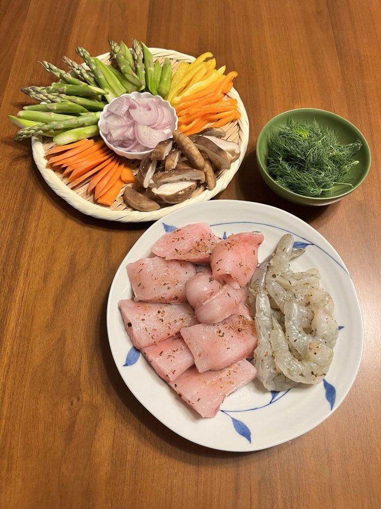 Sake-Steamed Black Cod and Vegetables – Happy Donabe Life