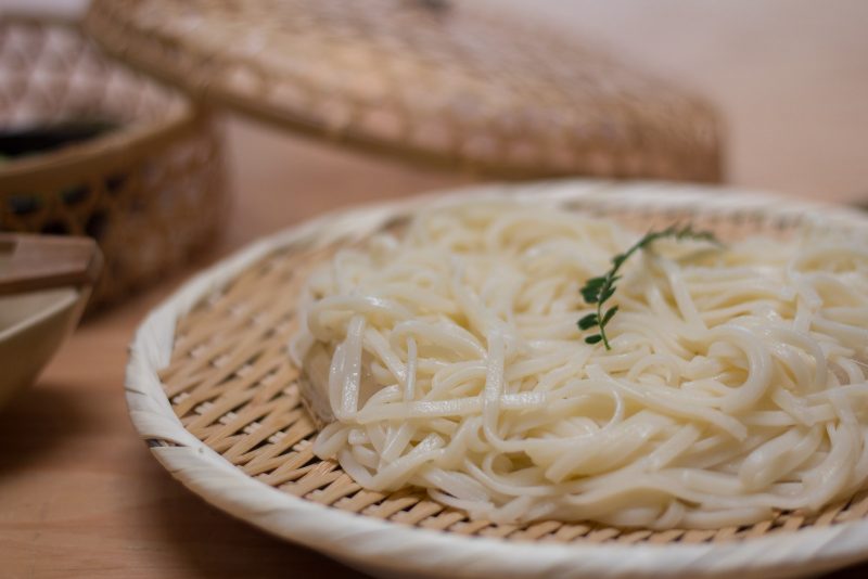 Cold Udon with Golden Sesame Dipping Sauce – Happy Donabe Life
