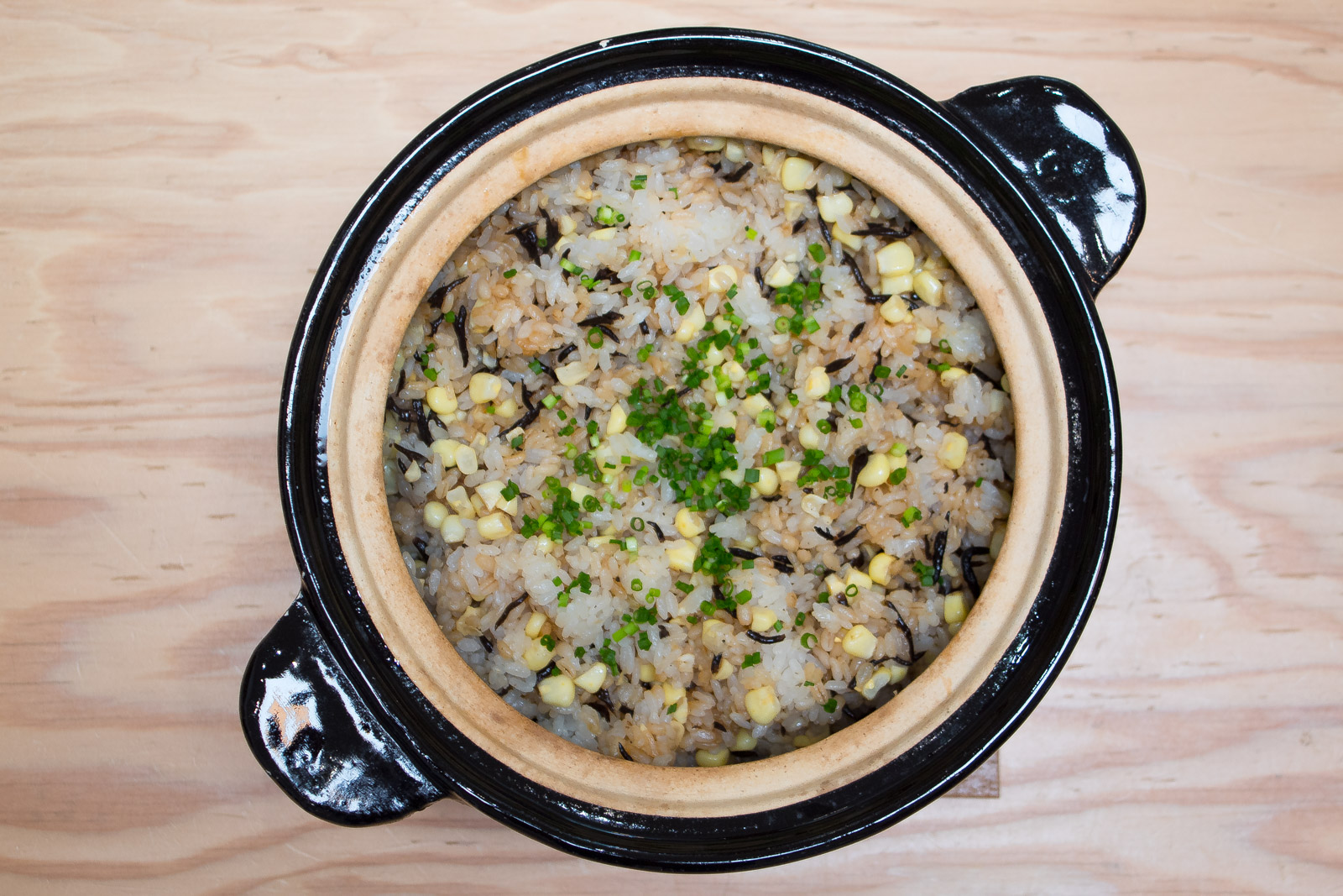 Smokey Shoyu Corn Hijiki Rice – Happy Donabe Life