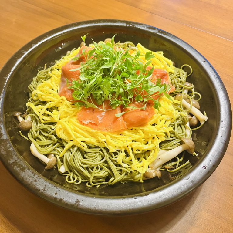 Sizzling Matcha Soba – Happy Donabe Life