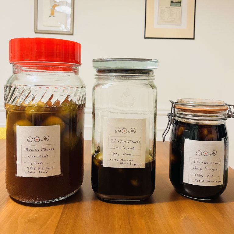 Ume Shrub/ Ume Syrup/ Ume Shoyu – Happy Donabe Life