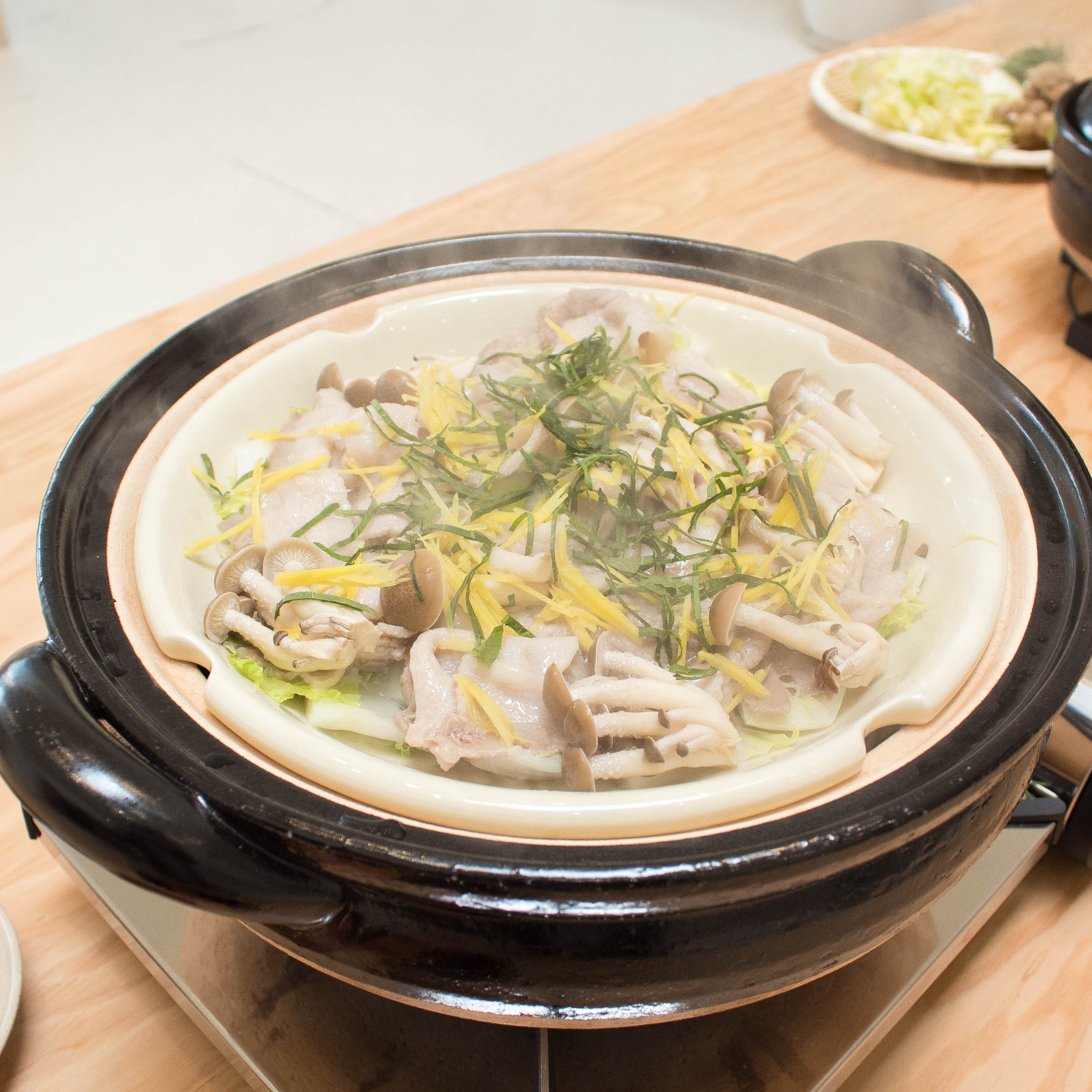 Steamed Pork Belly Shabu Shabu – Happy Donabe Life
