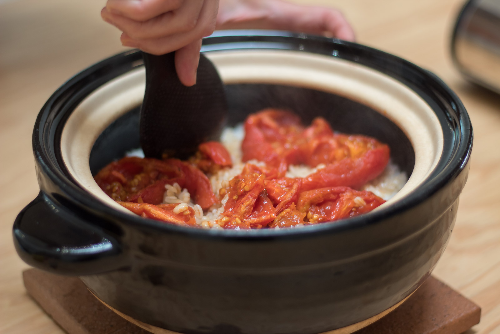 Slow-Roasted Tomato Rice – Happy Donabe Life