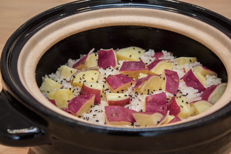Japanese Sweet Potato Rice – Happy Donabe Life