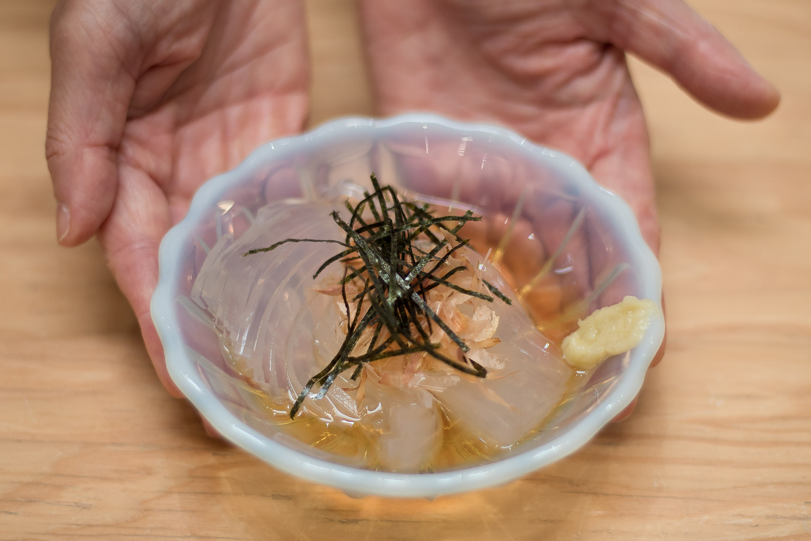 Tokoroten Noodles with Dashi Vinegar Sauce – Happy Donabe Life
